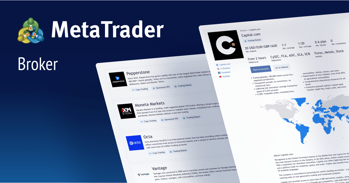 Best Online Brokers for 2026 | MetaTrader